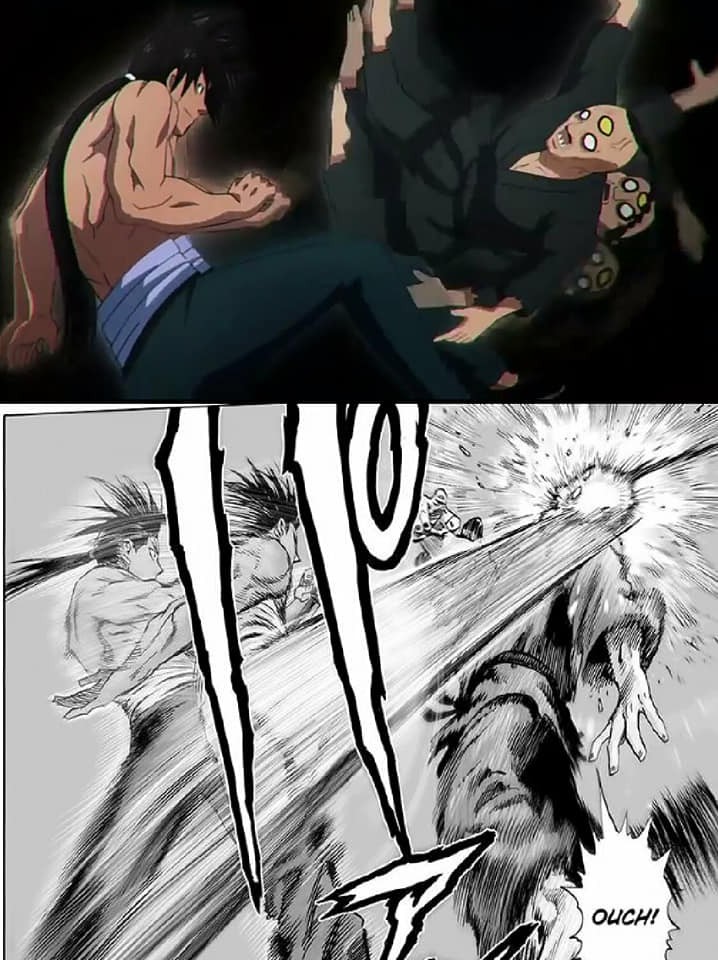 One-Punch Man: Suiryu quyết đấu với đám quái vật, sự khác biệt khi ...