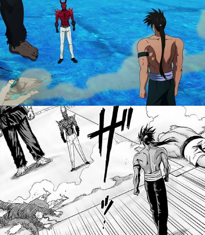 One-Punch Man: Suiryu quyết đấu với đám quái vật, sự khác biệt khi ...
