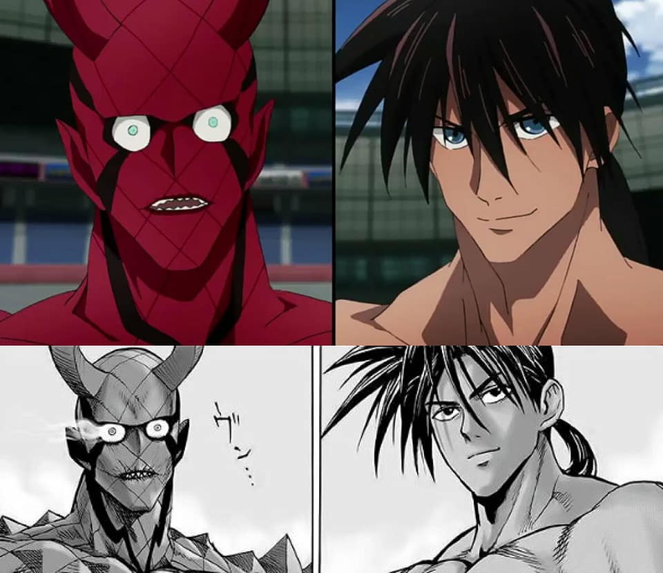 One-Punch Man: Suiryu quyết đấu với đám quái vật, sự khác biệt khi ...