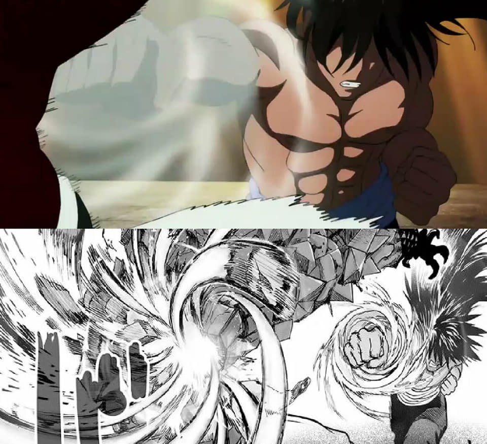 One-Punch Man: Suiryu quyết đấu với đám quái vật, sự khác biệt khi ...