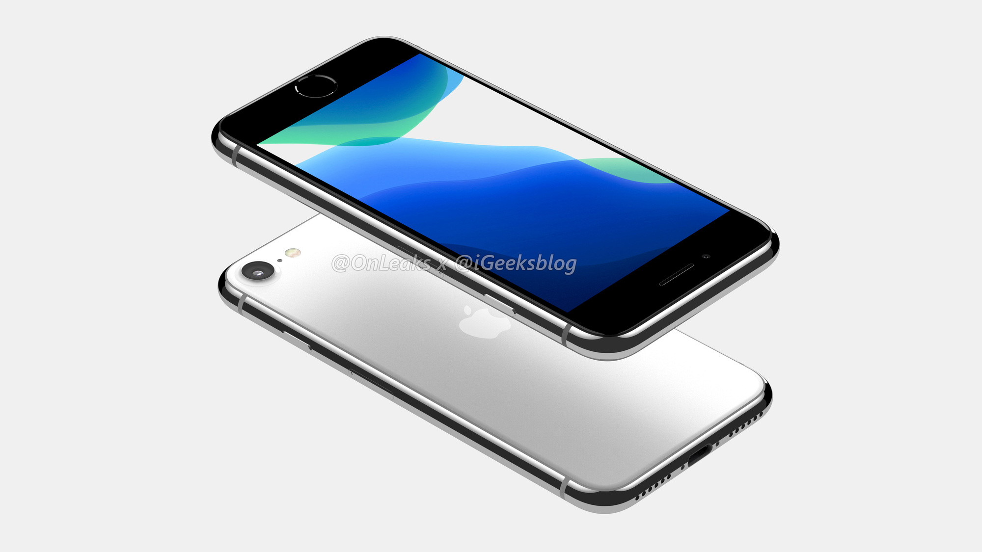 iPhone SE 2 (iPhone 9) lộ ảnh render: Thiết kế giống iPhone 8, mặt lưng ...