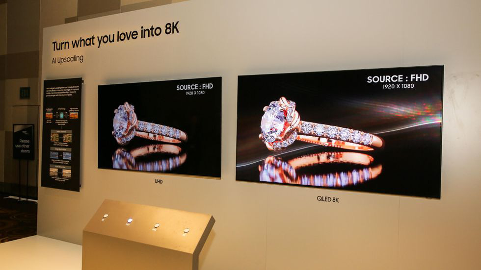 Tại CES 2020, TV 8K đã trở thành xu hướng thực thụ