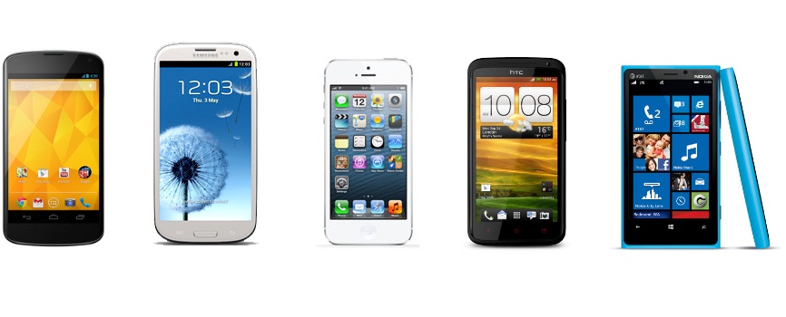 Top smartphone tốt nhất năm 2012