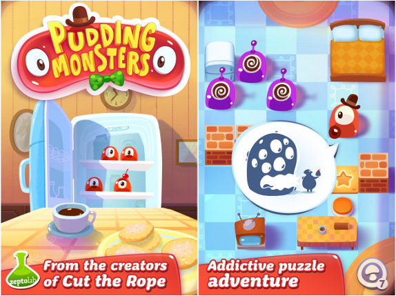 Pudding Monsters: Game xếp hình vui nhộn, lôi cuốn