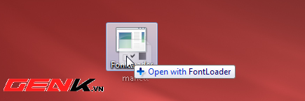 FontLoader - Công cụ cài Font tạm thời cho Windows