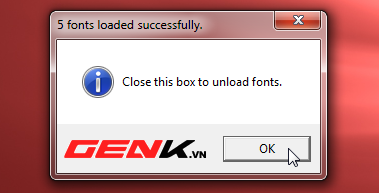 FontLoader - Công cụ cài Font tạm thời cho Windows