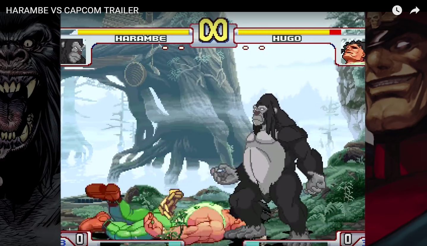 Game thủ tự làm game để tưởng niệm... khỉ đột Harambe