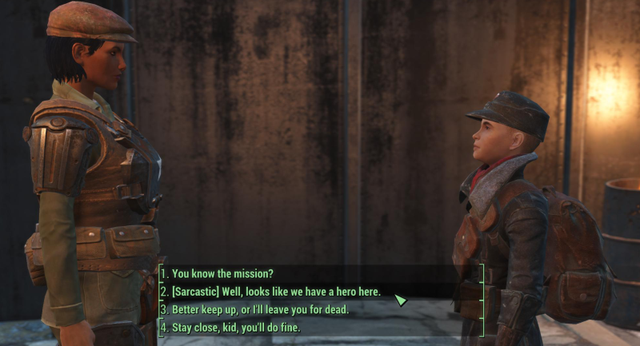 Không còn ức chế với hội thoại của Fallout 4 với mod mới