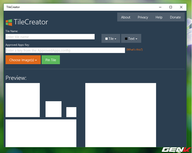 Tự tạo ô Tile ứng dụng theo ý muốn trên Windows 10