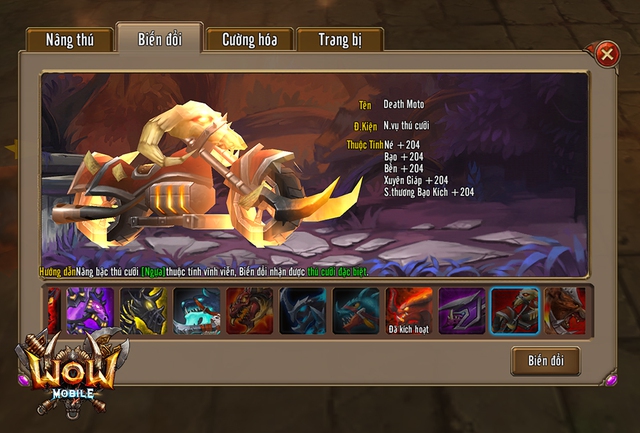 Hé lộ ảnh Việt hóa của WoW Mobile – Game MMORPG tái hiện thế giới Warcraft