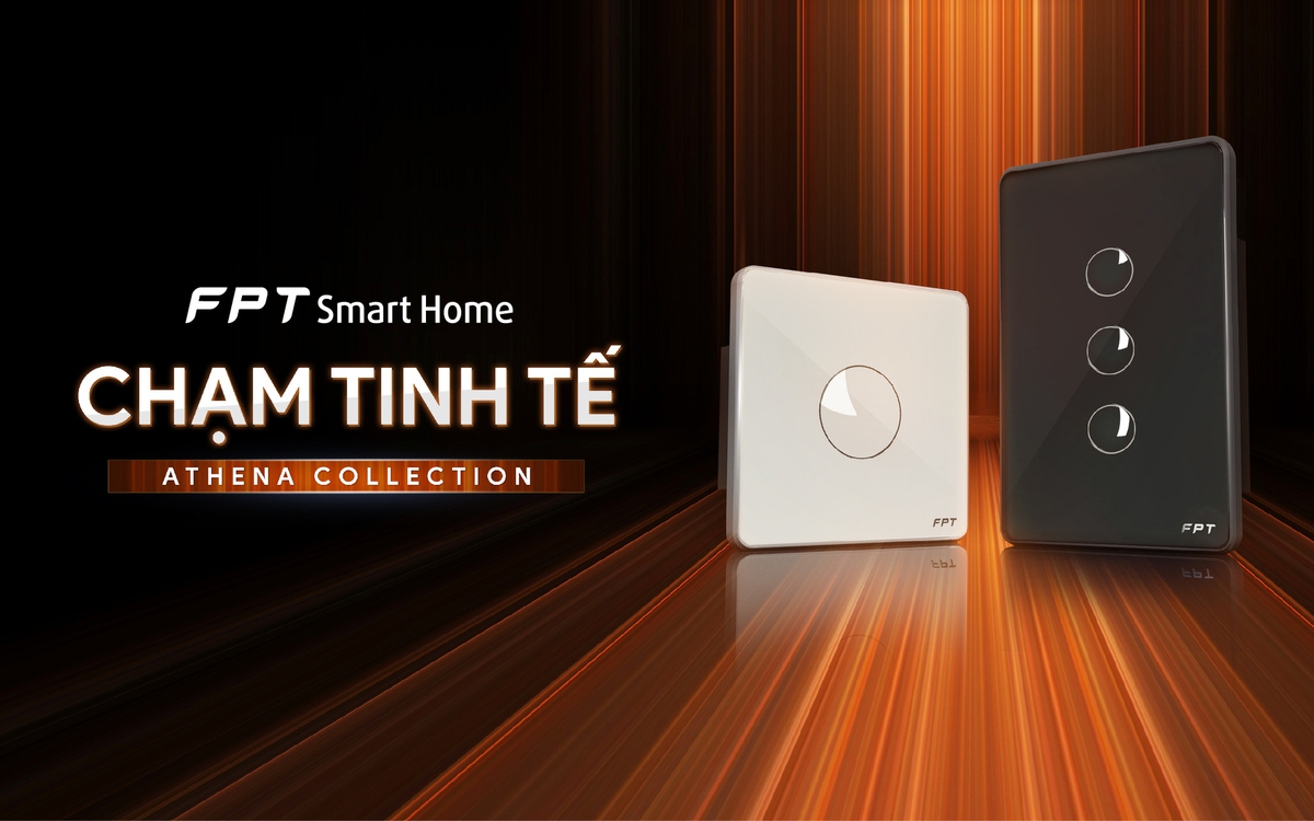 FPT Smart Home lột xác với diện mạo khác biệt trong bộ sưu tập công tắc ...