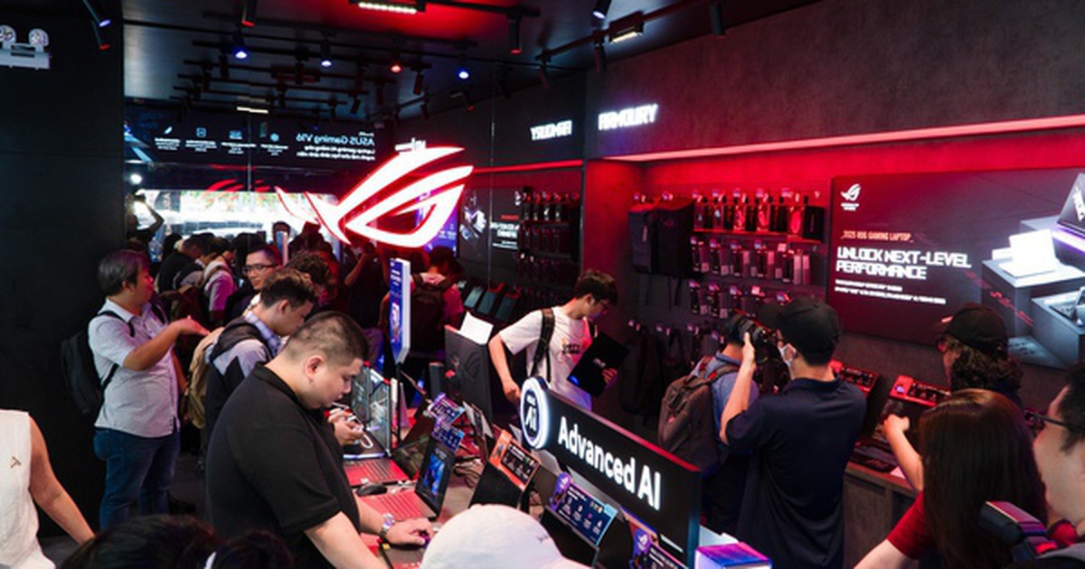 Top 5 laptop gaming AI mạnh mẽ tại showroom ASUS Thành phố Hồ Chí Minh