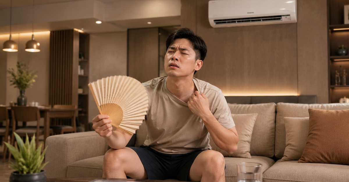 Cả nhà than bật điều hòa không mát, tôi định gọi thợ thì bỗng phát hiện ...