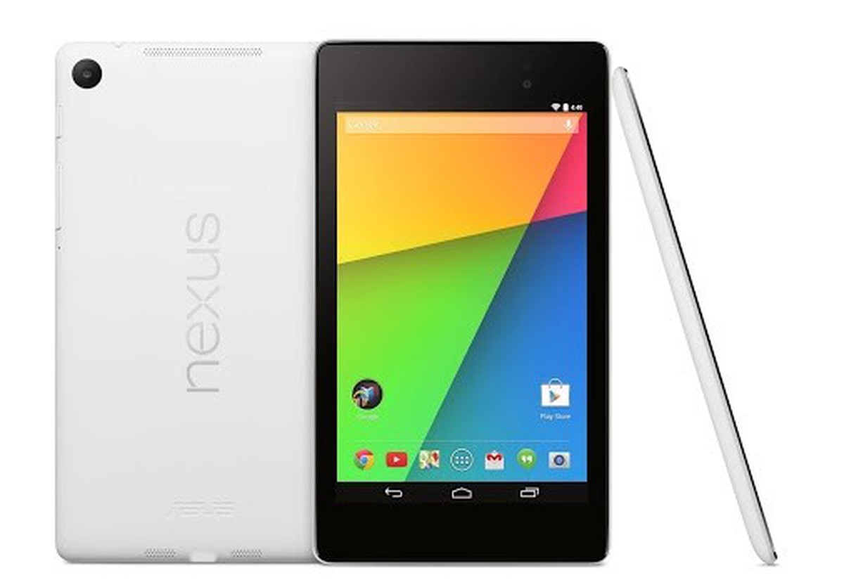 Tablet Nexus 7 2013 màu trắng chính thức trình làng