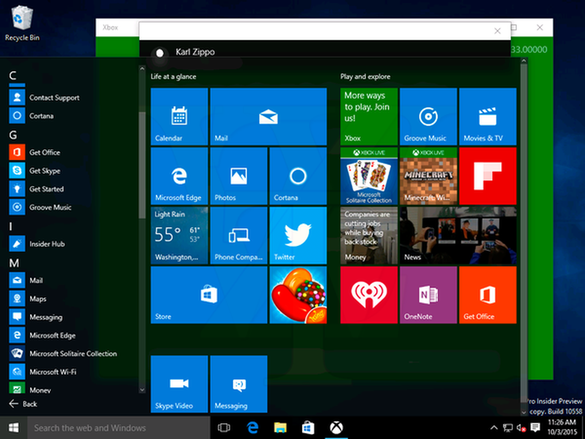 Windows 10 PC build 10558 lộ diện: Messaging và Skype "chung 1 nhà ...