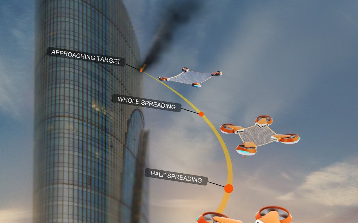 Lưới cứu nạn không người lái Net Guard - drone - giải pháp cho những sự ...