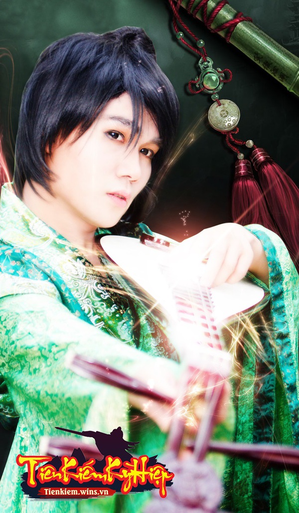 Bộ ảnh cosplay "nữ tính" của hot boy Quân Kun