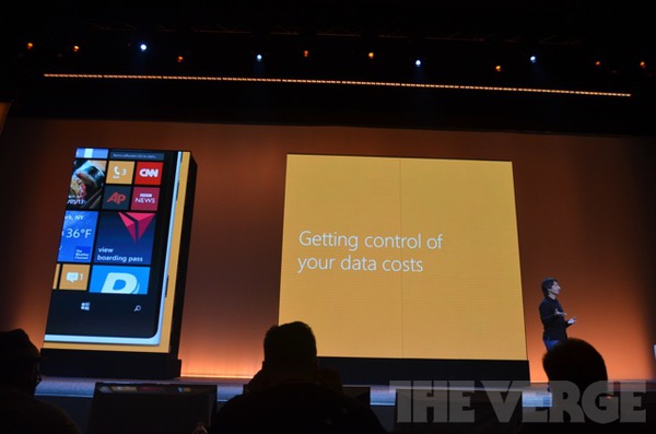 Windows Phone 8 - Data Sense: Duyệt web 3G tiết kiệm hơn 45%