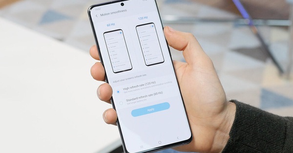 So sánh thời lượng pin của Galaxy S20 Ultra: Xem 120Hz ngốn pin cỡ nào ...
