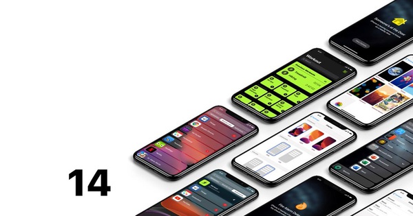 Concept iOS với widget trên màn hình chính: giống live tile của Windows ...