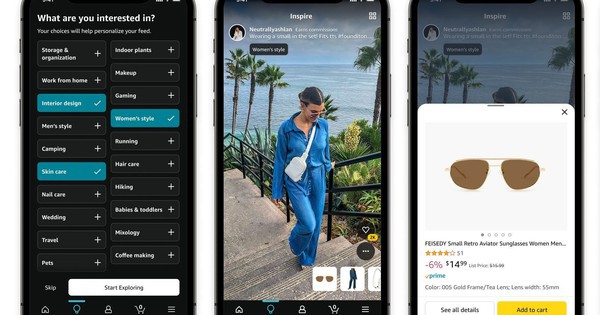 Amazon ra mắt tính năng mới 'ăn theo' TikTok