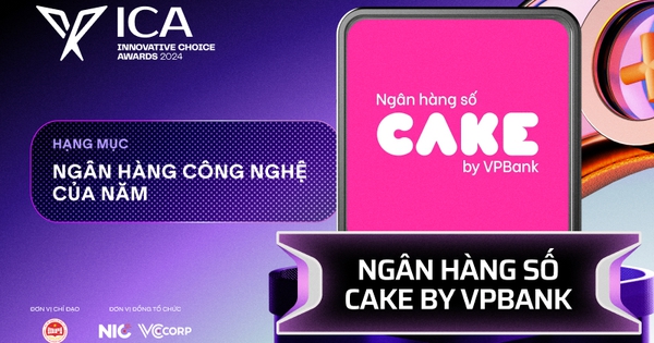 Cake by VPBank xuất sắc thắng giải "Ngân hàng công nghệ của năm" tại ...