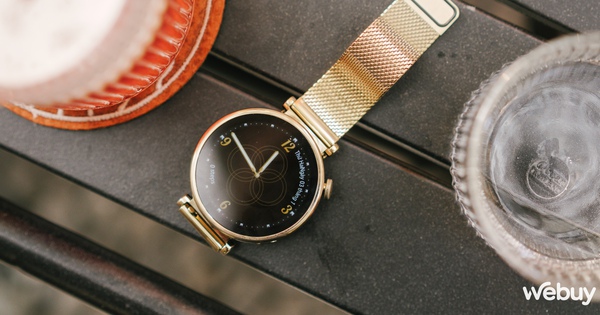 Smartwatch nữ Huawei Watch GT4 có thêm phiên bản dây Gold Milanese: Đeo ...