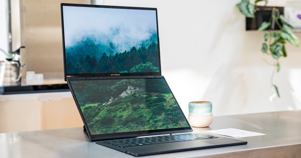 Cận cảnh ASUS Zenbook DUO: Laptop 2 màn hình OLED, thiết kế thông minh ...