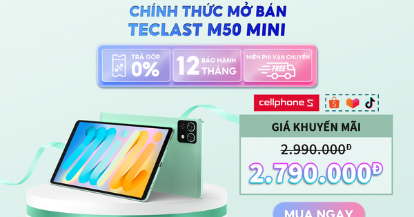 Máy tính bảng Teclast M50 Mini: Sự kết hợp tuyệt vời giữa hiệu năng và ...