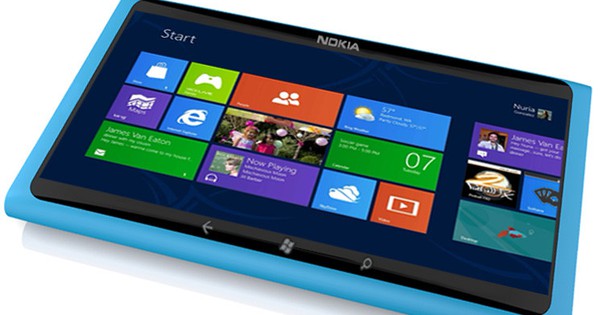 Tablet Nokia với phong cách "Lumia" sớm ra mắt vào 26/9