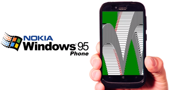 Windows 95 Phone: Siêu phẩm giả cổ tới từ Nokia