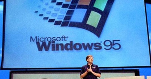 Windows 95 đã từng ra mắt hoành tráng như thế