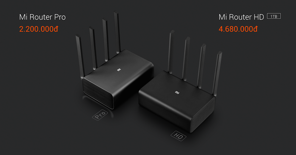 Xiaomi chính thức ra mắt Mi Router Pro và Mi Router HD tại Việt Nam ...