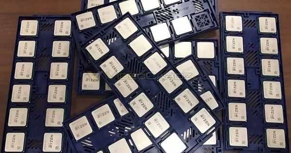 Lộ ảnh thật CPU AMD Ryzen: Đến giờ mà chip máy bàn của AMD vẫn có chân?