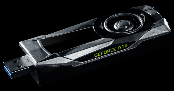 Tưởng chỉ là trò đùa Cá tháng Tư nhưng chiếc USB GeForce GTX này lại ...