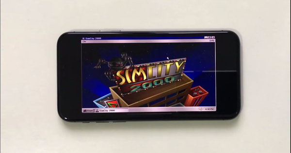 Hệ điều hành Windows 95 được cài thành công trên iPhone X, chơi Sim ...