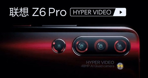 Lenovo Z6 Pro hé lộ cụm camera khủng, có thể chụp ảnh 100MP, quay Hyper Video