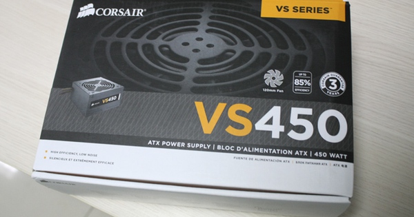Đính chính nghi vấn chất lượng nguồn Corsair VS450