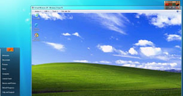 Sử dụng Windows XP trên nền Windows 7