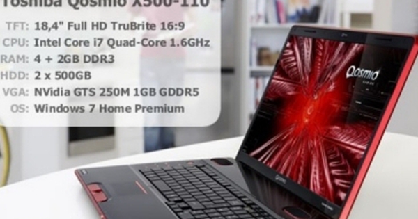 Cảm nhận Toshiba Qosmio – Laptop sức mạnh đồ họa Console