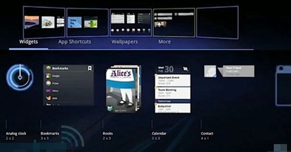 Những hình ảnh đầu tiên về Android 3.0 Honeycomb