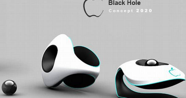 [Concept] Apple Black Hole: Điện thoại 3 chiều đầy mê hoặc